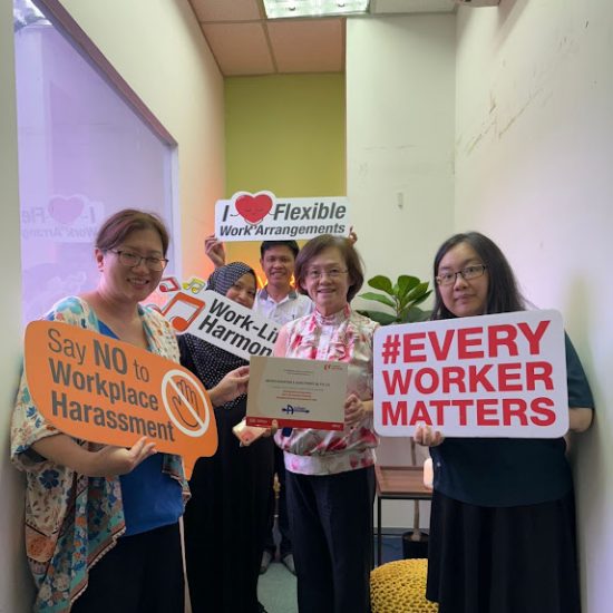 Better Workplace Campaign by NTUC U Women & Family - Archer Copier